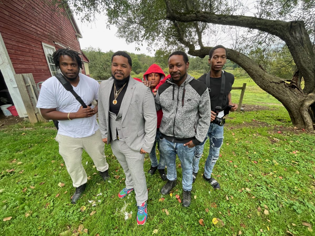 Cross Culture At The Farm. NYC RapperRMBDell Came To Be Photographed ...